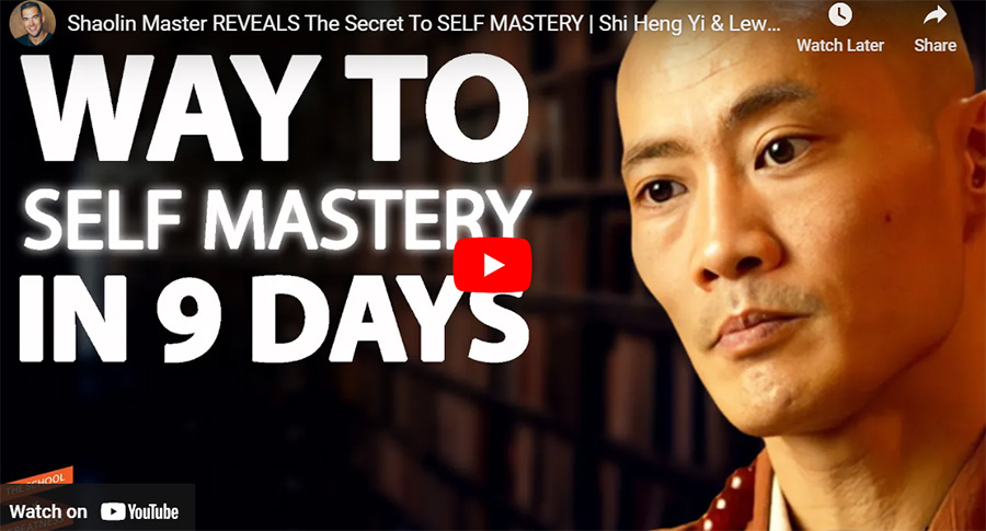 Shaolin Master REVEALS The Secret To SELF MASTERY